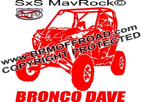 Brm Offroad Graphics Sxs Utv Decals And Stickers For Your Trailer