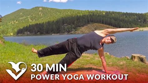 30 Minute Power Yoga Workout W Sean Vigue Yoga For Strength