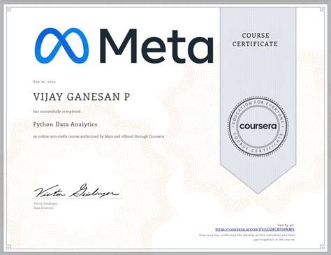 python dataanalytics lifelonglearning coursera meta upskilling