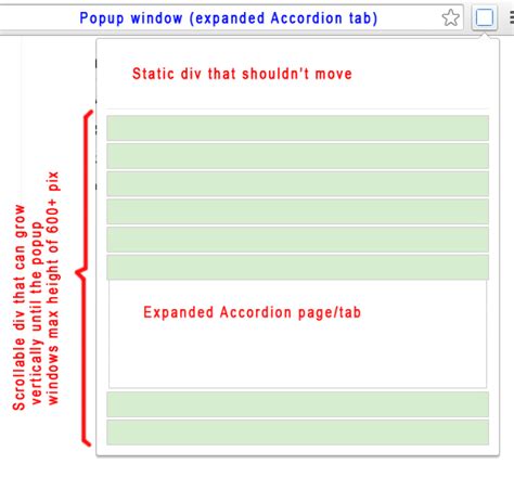 Css JQuery Accordion When Expanded Shows Visual Artifact In Google Chrome Extension S Popup