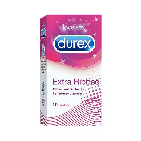 Extra Ribbed And Dotted Condoms Combo Durex India