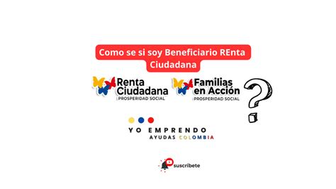 Como Saber si soy beneficiario Renta Ciudadana