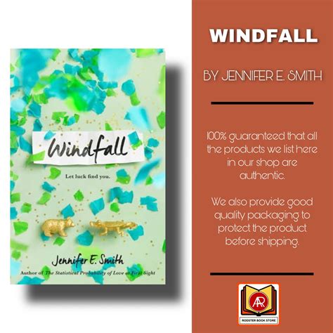 Windfall Jennifer E Smith Shopee Philippines