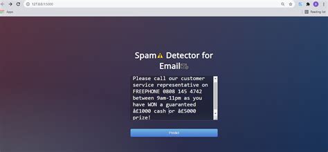 Github Blessonduraiseelanspam Detection A Machine Learning App That