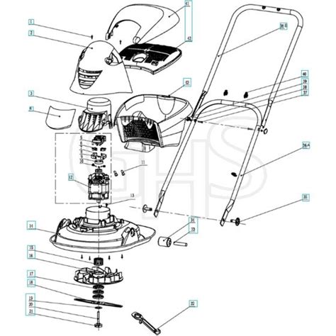 Flymo Hover Vac 250 2019 01 Lawn Mower Assembly 1 Ghs