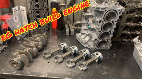 Eg Hatch Engine Build Speedfactory No Notch Rods Vitara Pistons Youtube