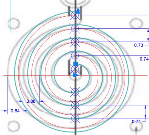 Spiral Groove Autocad 2d Drafting Object Properties And Interface Autocad Forums