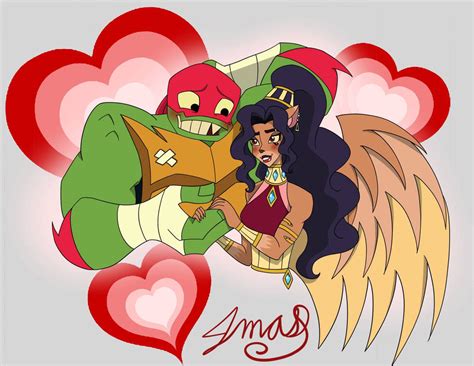Rottmnt Raphael And Sahara By Maggiesheartlove On Deviantart