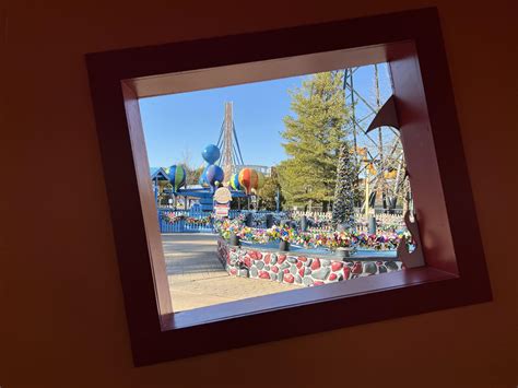 Uncommon View Of Nitro From Lil Devil Coaster At Six Flags Great