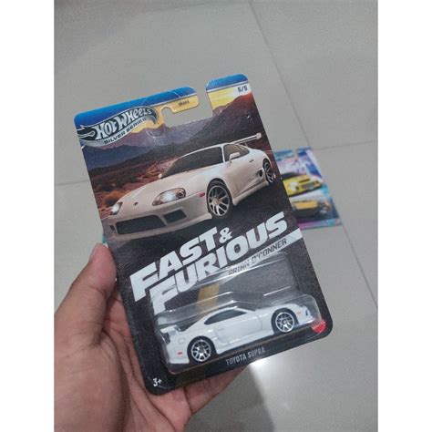 Jual Hotwhells Toyota Supra Mk 4 Putih Bryan O Connor Fast N Furious