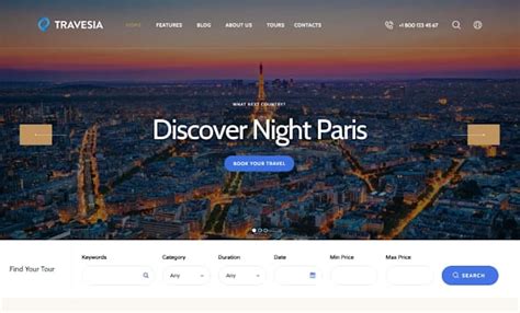 Build A Modern Wordpress Tours And Travel Booking Website By