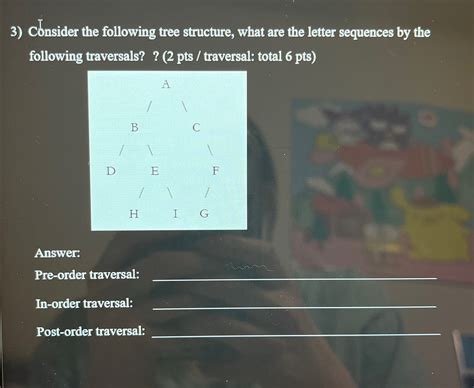 Solved Consider The Following Tree Structure What Are The Letter