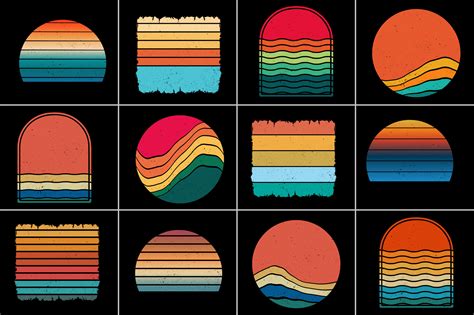 Grunge Sunset Retro Background Graphic By T Shirt Design Bundle · Creative Fabrica