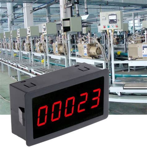 Dc 12 24v Red 5 Digit 056 Led Panel Counter Vicedeal
