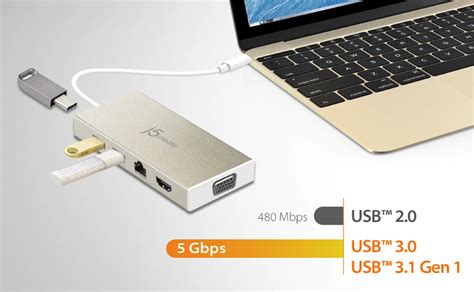 Buy The J Create USB C W Power Delivery Multi Adapter Mini Docking JCD Online