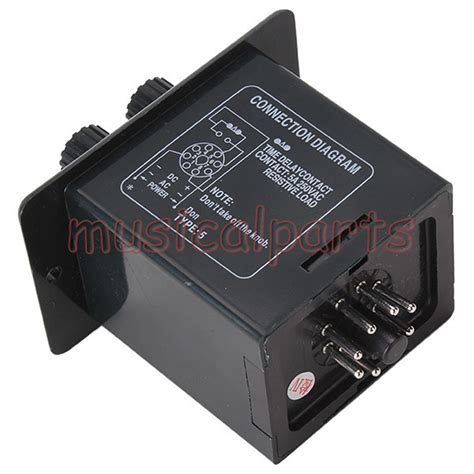 Dc 12v Delay Timer Repeat Cycle Time Relay 0 6s Adjust On Off Control Machine Ebay