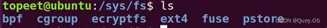 Linux Sys文件系统 Csdn博客