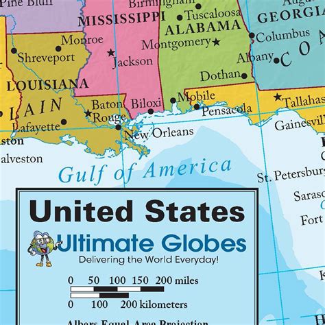 Detailed Printable Usa Map For Education And Geography Reference