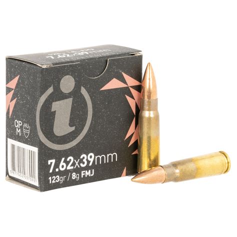 Igman 762x39 840rds Fmj 123 Grain Brass Cased Fc 3877002037191