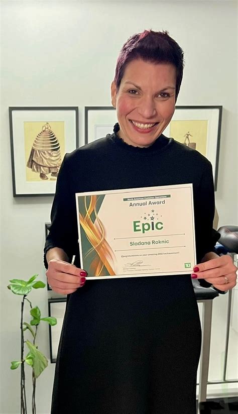Sladjana Roknic On Linkedin I Am Beyond Thrilled To Share That I Have Won The Annual Epic Award