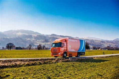 현대 Xcient 수소트럭 스위스 물류사 ‘호평