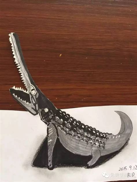 【作业点评3】看我画的鳄鱼是不是也很可爱呢？ 搜狐