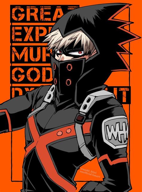 Bakugo Pro Hero Costume Bakugou Full Body Picture Katsuki Full Body
