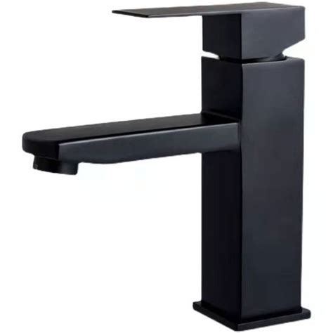 Mitigeur De Lavabo Noir Mat Robinets De Lavabo De Salle De Bain Noir à