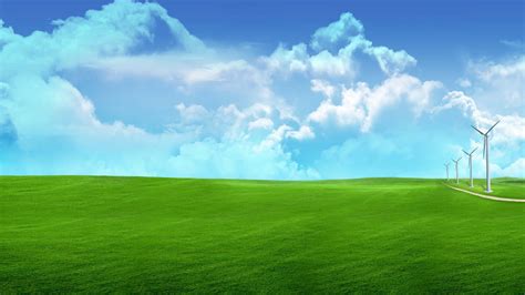 Download Serene Breeze On A Bright Day Wallpaper