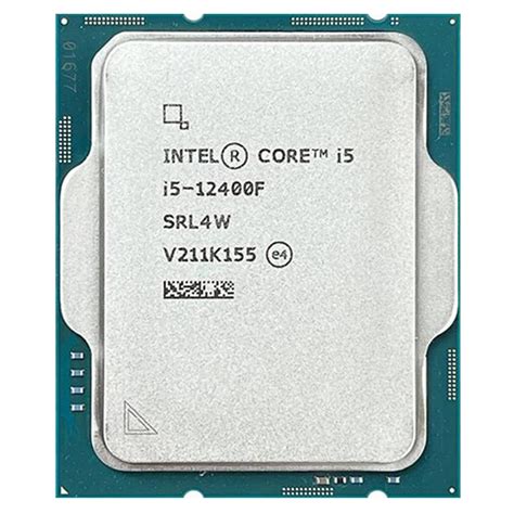 Intel Core I5 12400f Desktop 12th Gen Processor Lga1700 6 Cores 12 Threads Up To 4 4ghz Tray