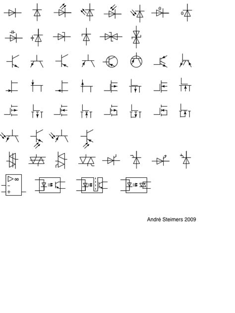 Ieee Basic Electrical Symbols