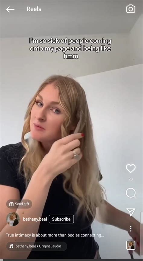 Bethany Is Angry And Still Doesnt Get It True Connection Is Not Hard R Fundiesnarkuncensored