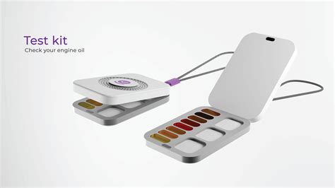 Token Engine Oil Test Kit Behance