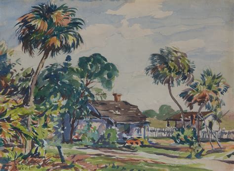 Charles Ebert Island Landscape Don Barese Fine Art And Antiques