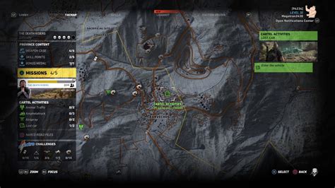 Lost Car Locations The Death Riders Ghost Recon® Wildlands Narco