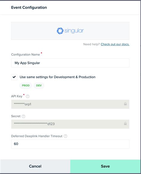 Mparticle Singular Sdk Integration Singular Help Center