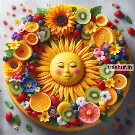 Sun Cake Decoration Ideas