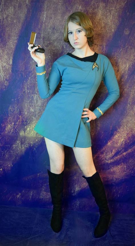 Pin By R² On To Boldly Go Star Trek Cosplay Girls Science Star Trek