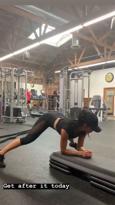 Nicole Scherzinger Workout At A Gym Instagram Pictures And Video 06
