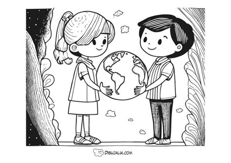 Cuidando El Planeta Dibujo 3025 Dibujalia