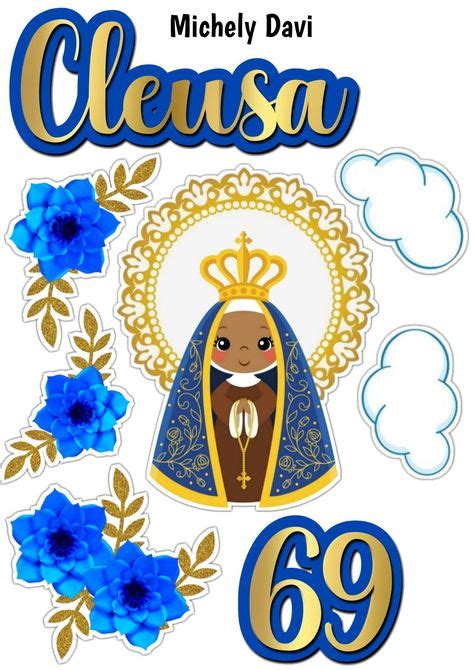 Topo De Bolo Nossa Senhora Aparecida