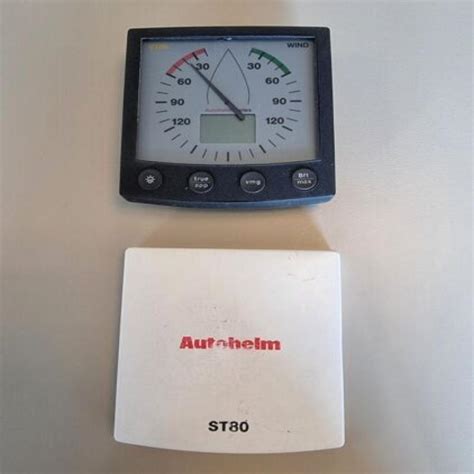 Autohelm St80 Wind Instrument Display Z209 Raymarine Raytheon Perfect Rare Movemarine