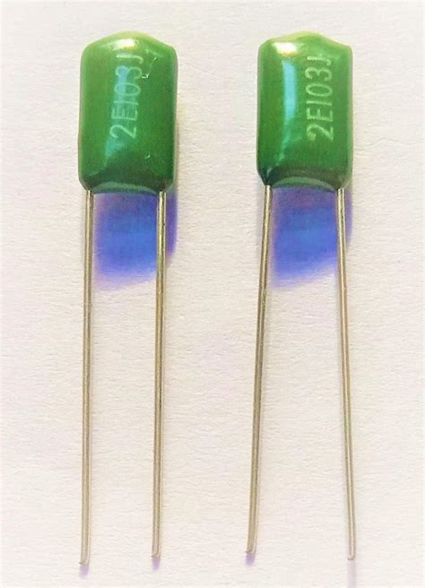 Vasp Electronics Capacitor 103j 10nf 001uf 250v Metal Polyester Type