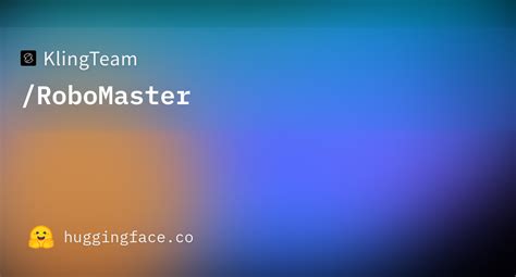 Klingteamrobomaster · Hugging Face