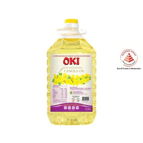 Oki Premium Canola Oil 5l Shopee Singapore