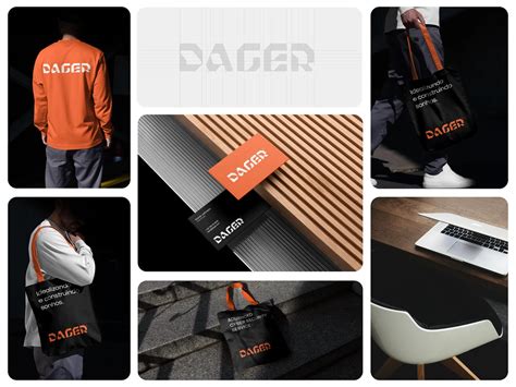 Dager Logo And Brand Identity Behance