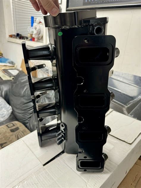 Fitech Ls Rectangle Port Intake Manifold And Fuel Rails Pn 70065 Ebay