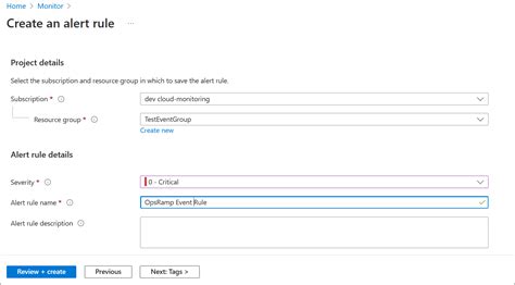 Create Alert Rules With Webhook For Azure Opsramp Documentation Create Alert Rules With Webhook For Azure Opsramp Documentation