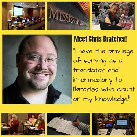 Mississippi Library Commission Blog Meet Mlc Monday Chris Bratcher