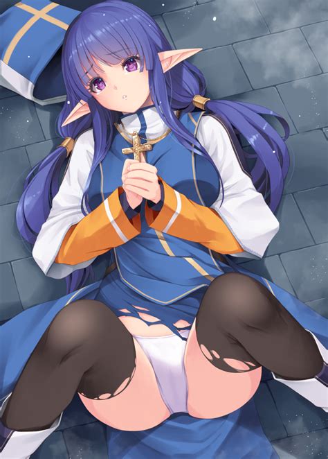 Kirishima Satoshi Original Commentary Request Derivative Work 1girl O Black Thighhighs